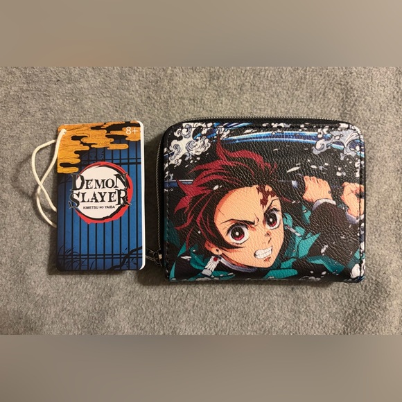 Loungefly | Bags | Loungefly Demonslayer Tanjiro Zip Wallet | Poshmark